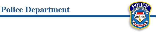 policeheader - City of Harrington