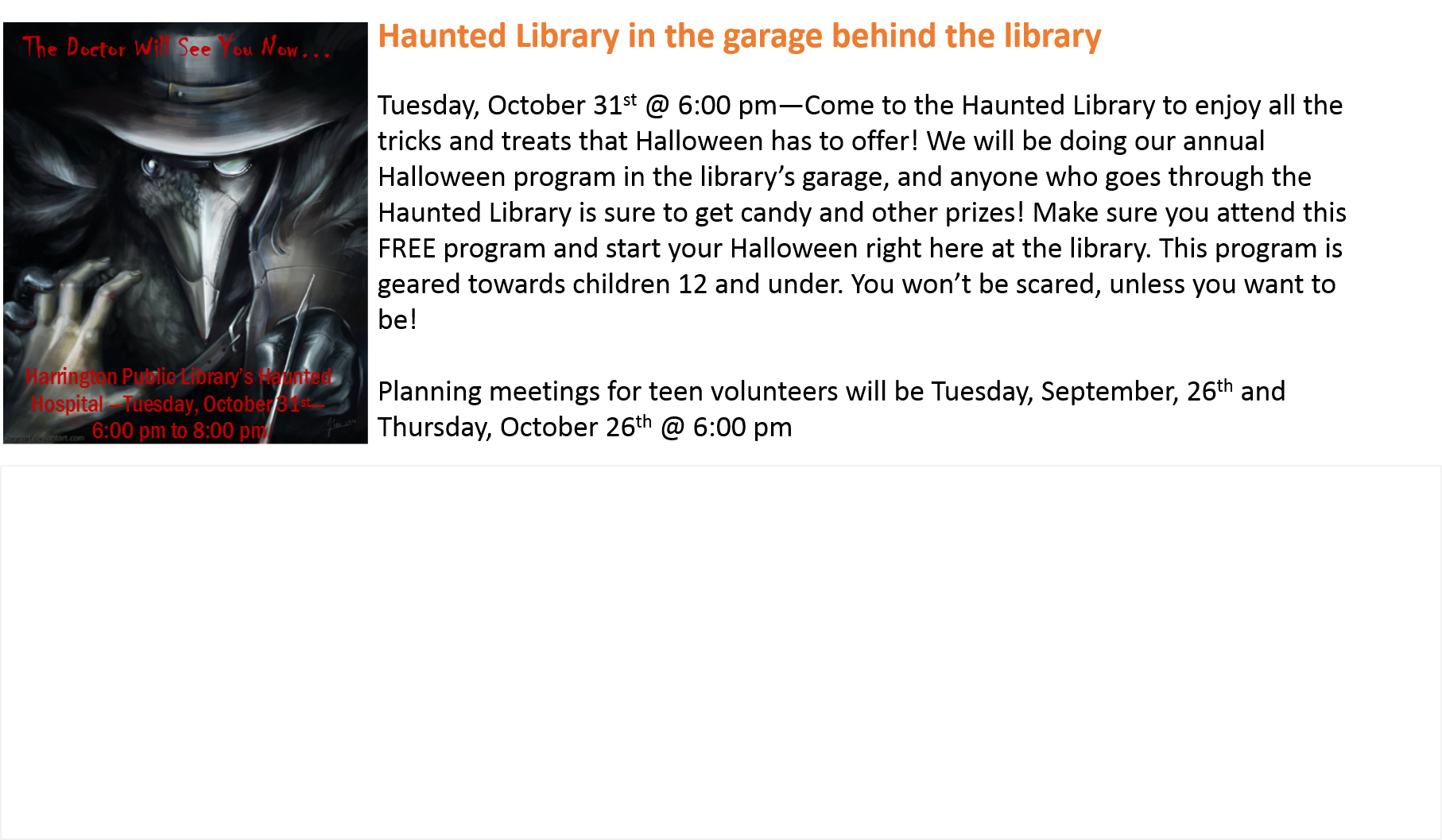 Harrington Public Library - City of Harrington - Kent County Delaware